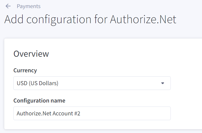 Multi-Storefront Payment Methods (Beta)